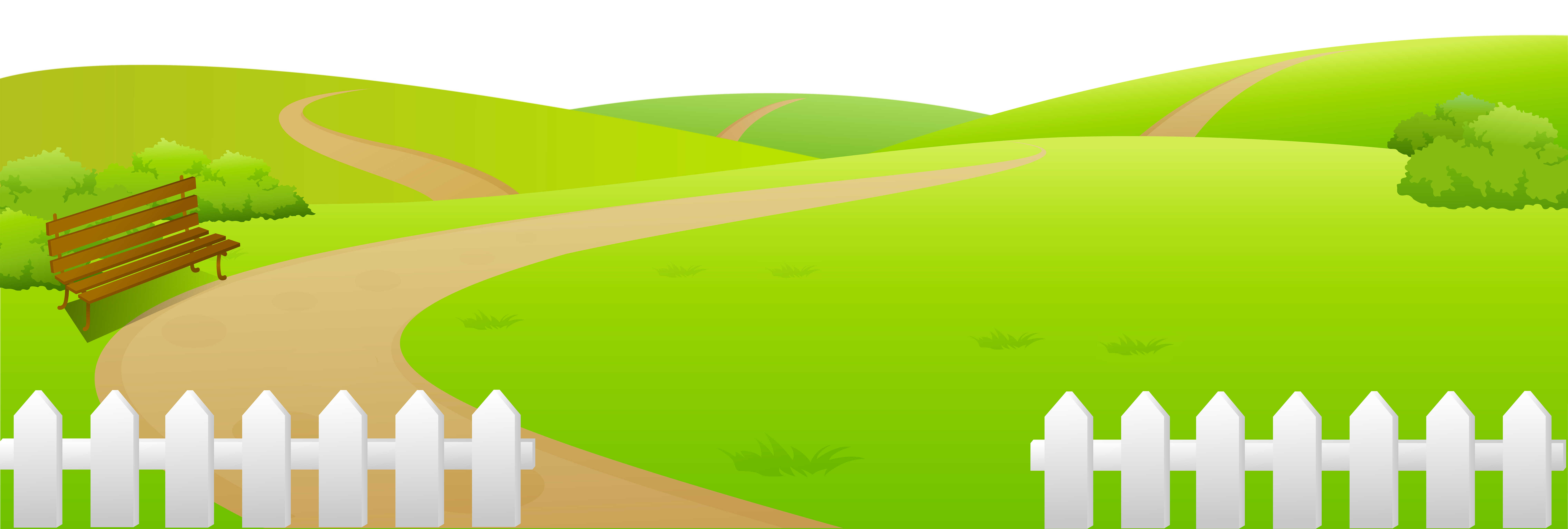 Grass Ground With Fence Png Clip Art Gallery Yopriceville High