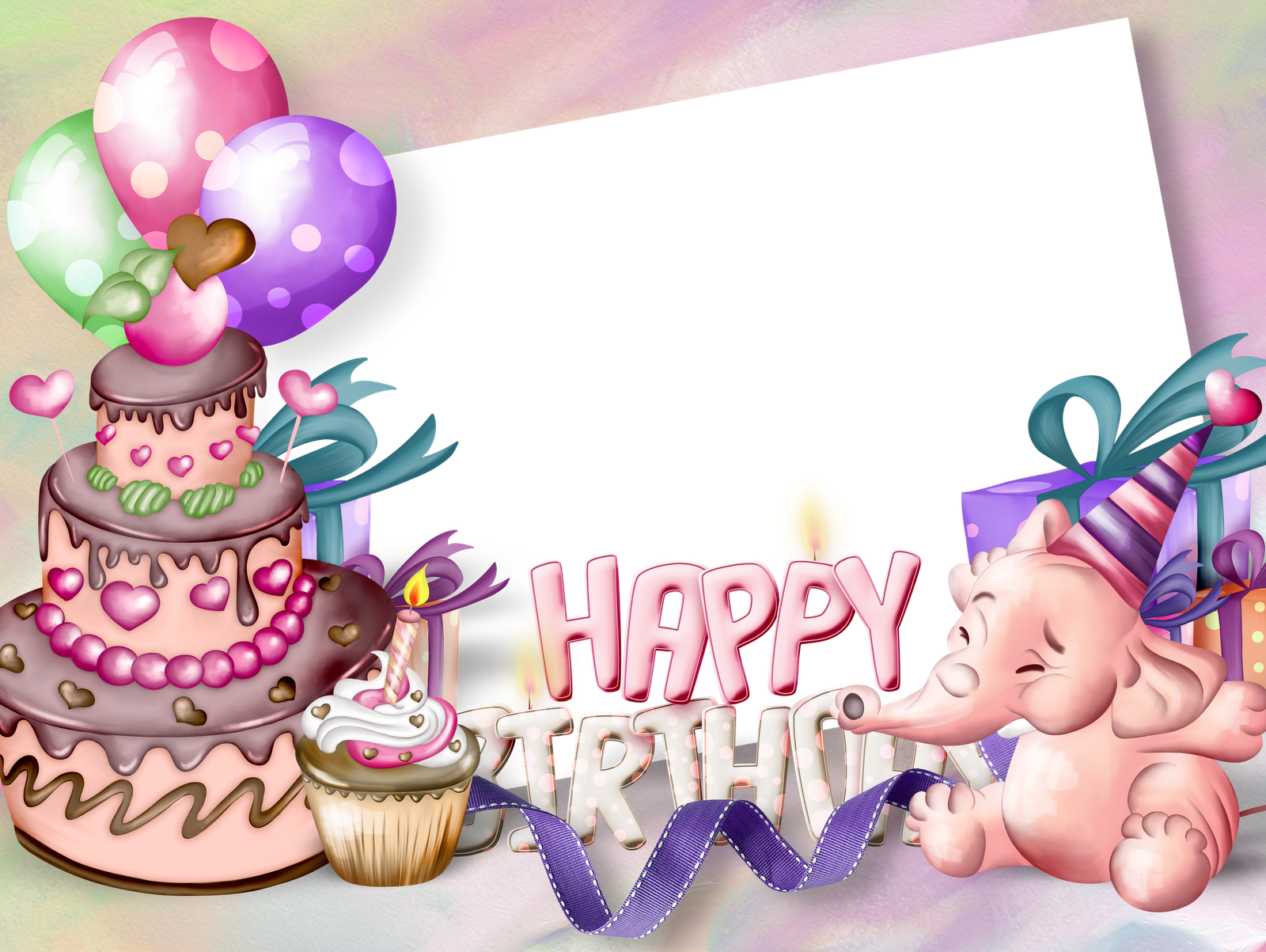 Happy Birthday Transparent Frame Gallery Yopriceville High Quality happy-birthday-transparent-frame-gallery-yopriceville-high-quality