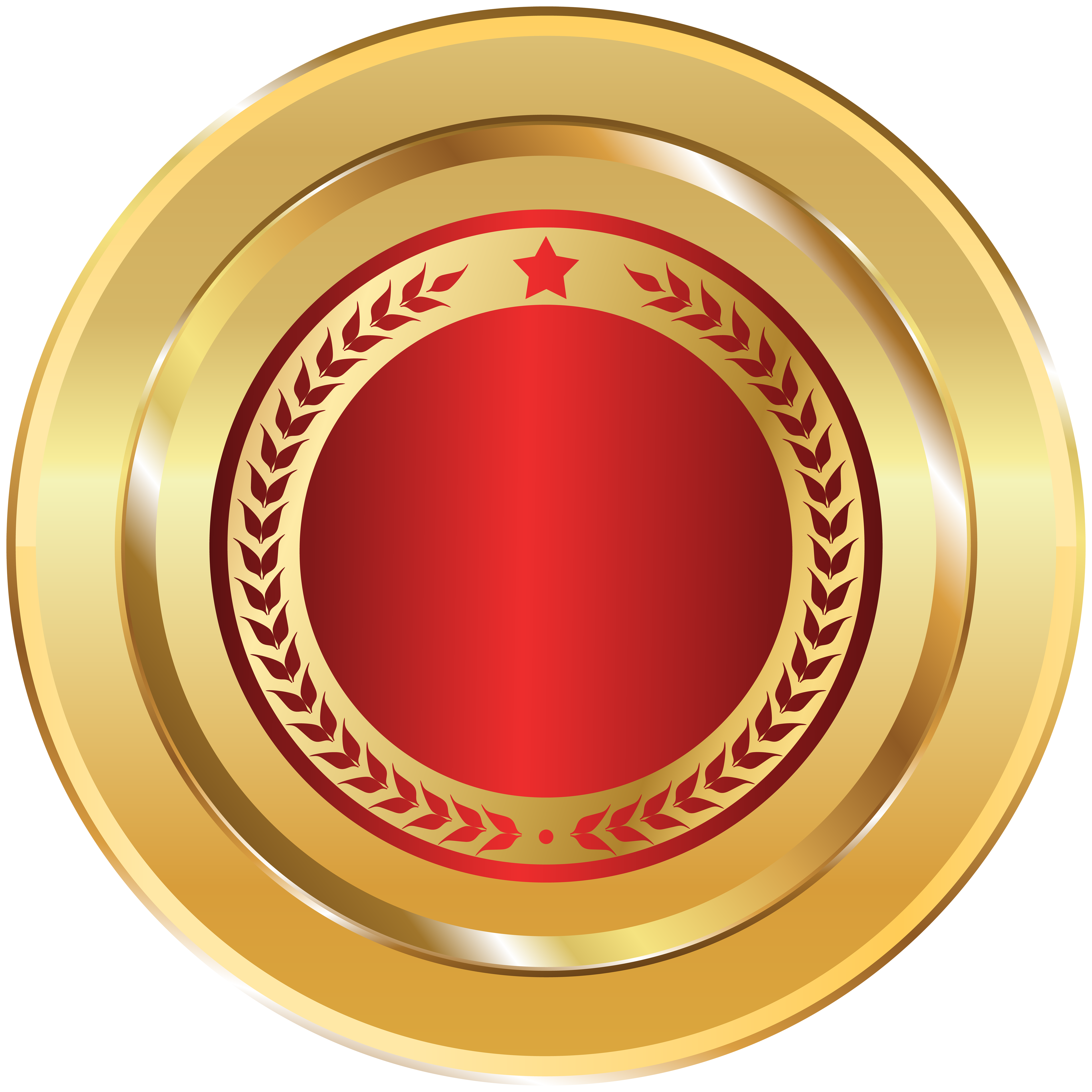 Gold Red Seal Badge PNG Transparent Clip Art Image | Gallery ... Gold Red Seal Badge PNG Transparent Clip Art Image | Gallery ...