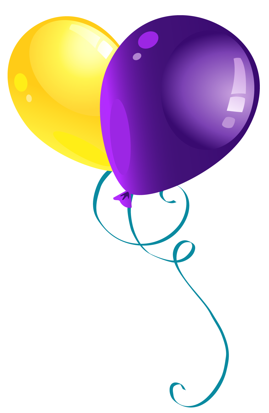 Yellow And Purple Balloons Png Clipart Picture Gallery Yopriceville