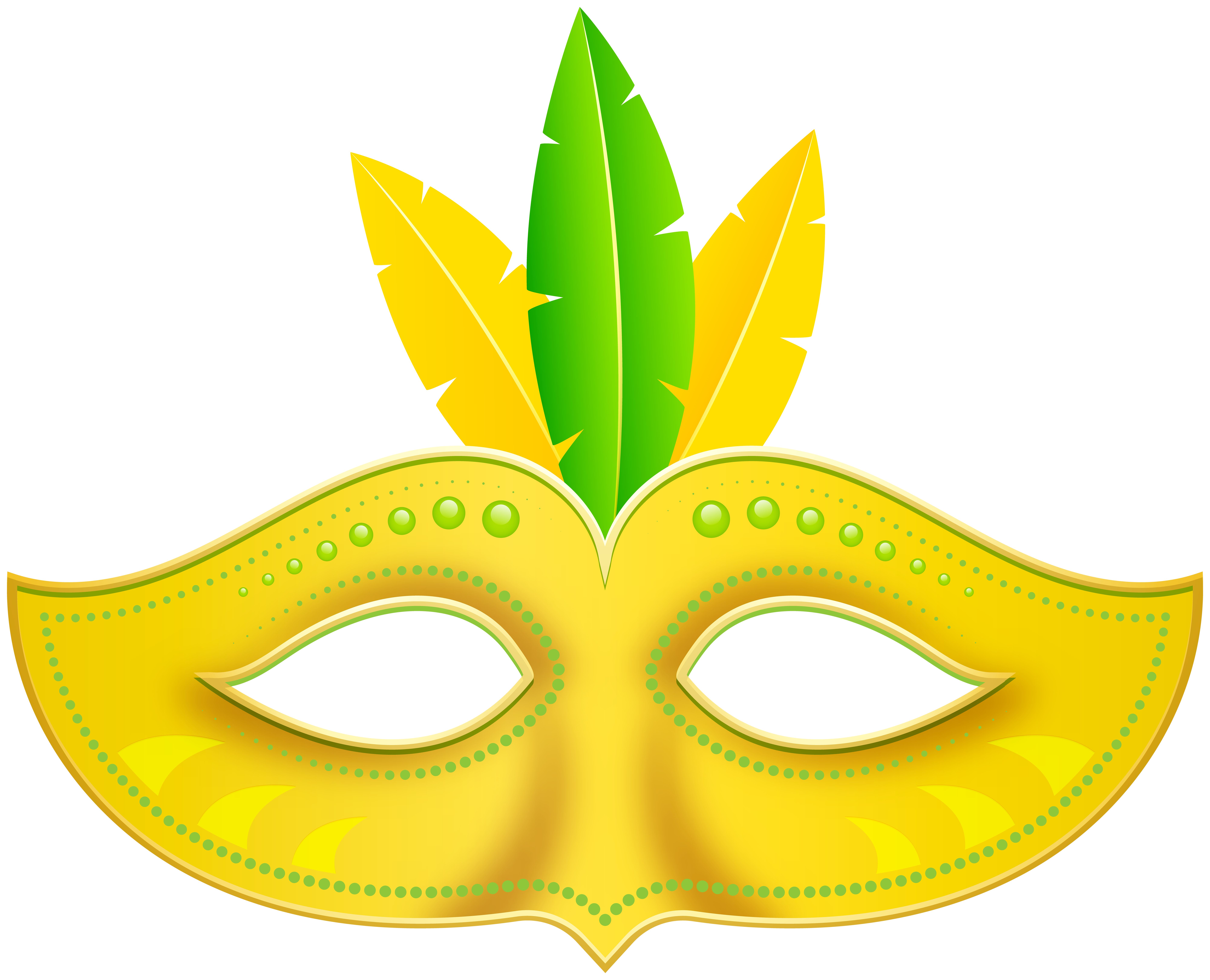 Yellow Carnival Mask Png Clipart Gallery Yopriceville High Quality