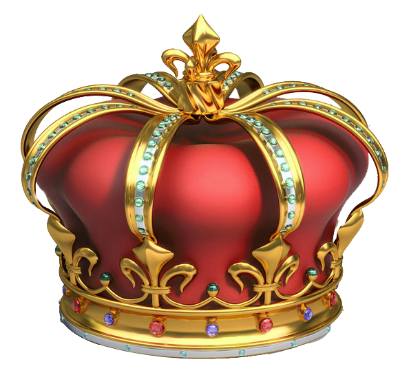 Gold And Red Crown With Diamonds Png Clipart Gallery Yopriceville