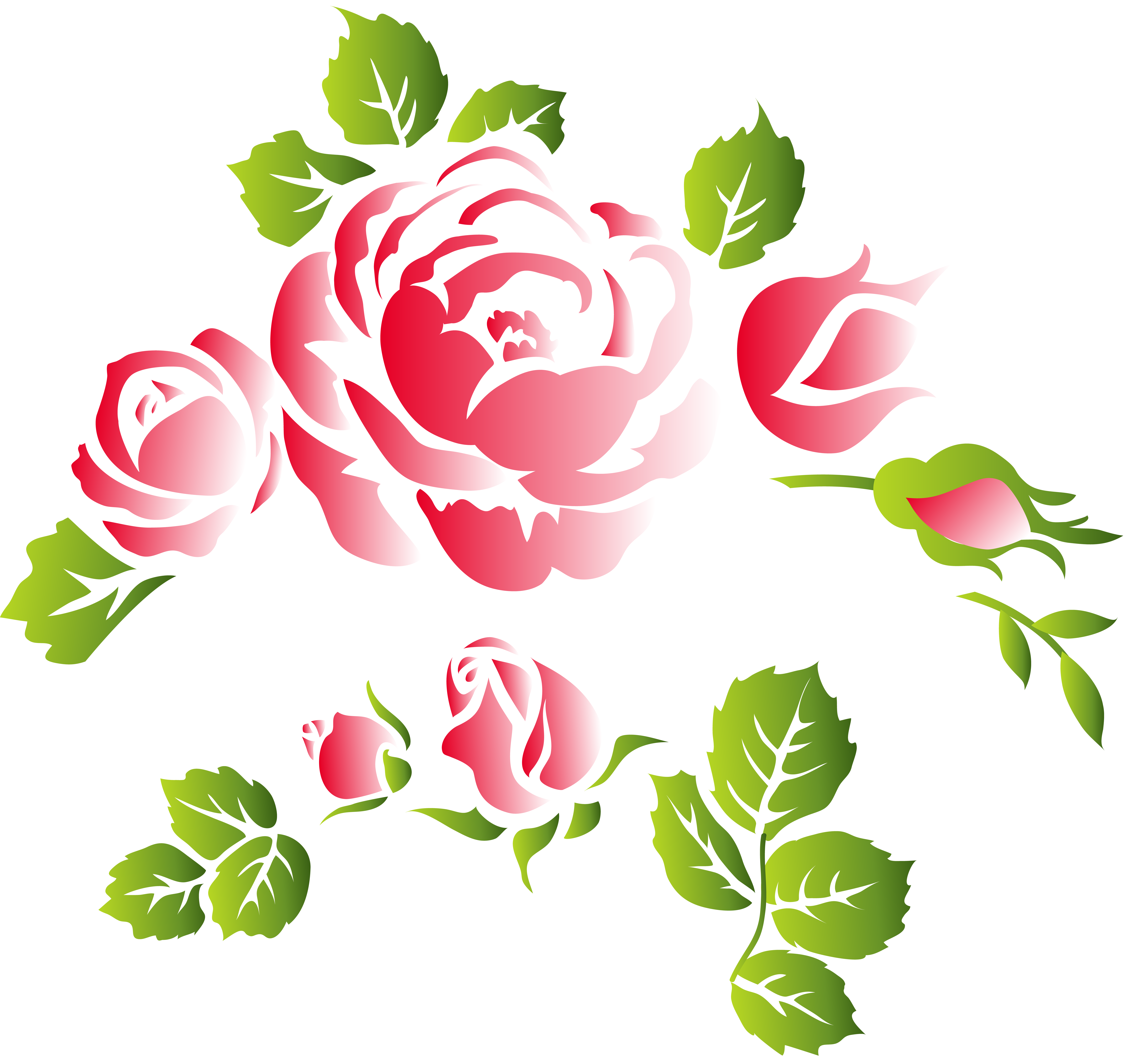 Roses Floral Ornament Png Clip Art Gallery Yopriceville High
