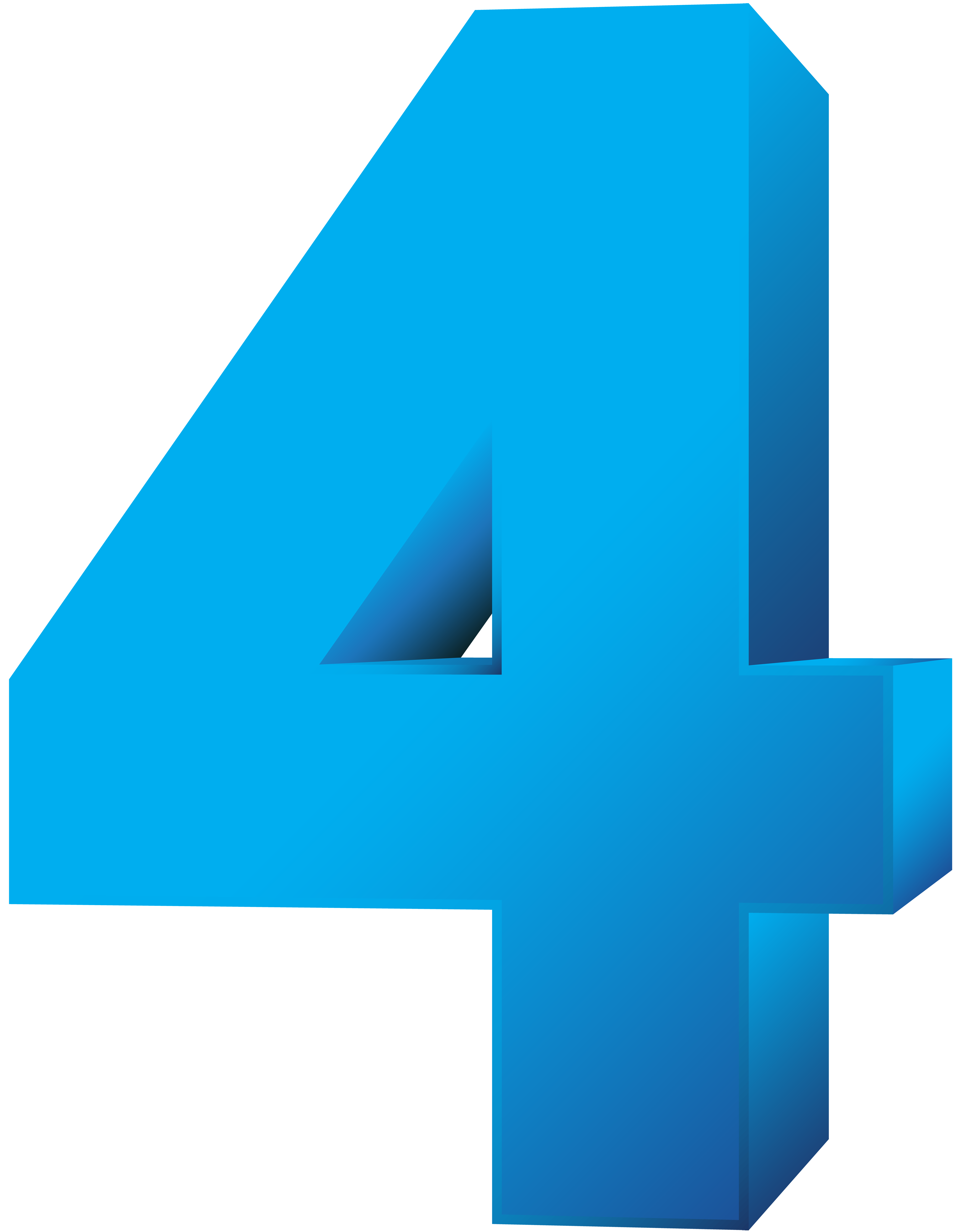 Number 4 Clipart Number 4 Clipart