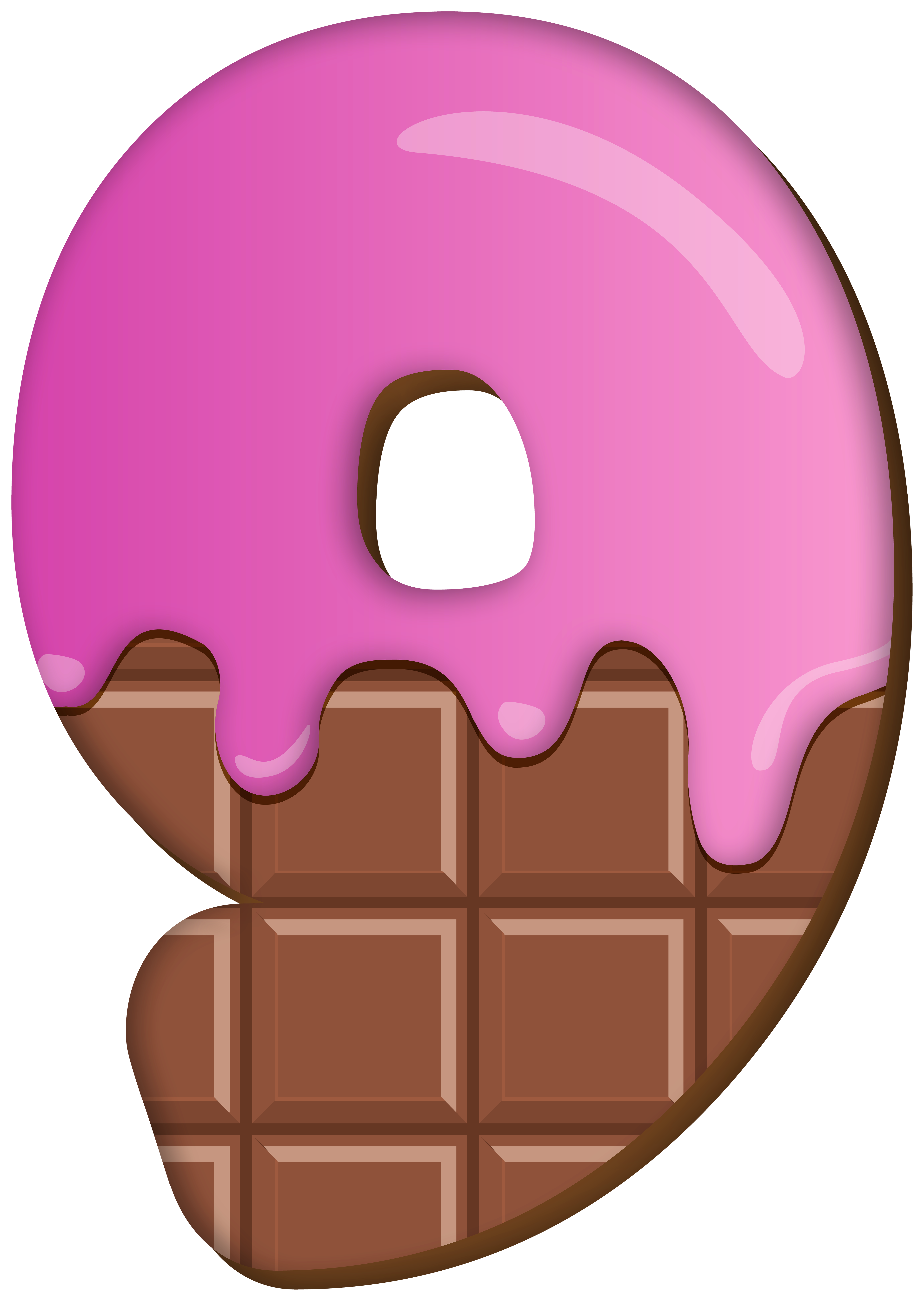 Nine Sweet Number PNG Clipart | Gallery Yopriceville - High-Quality ...