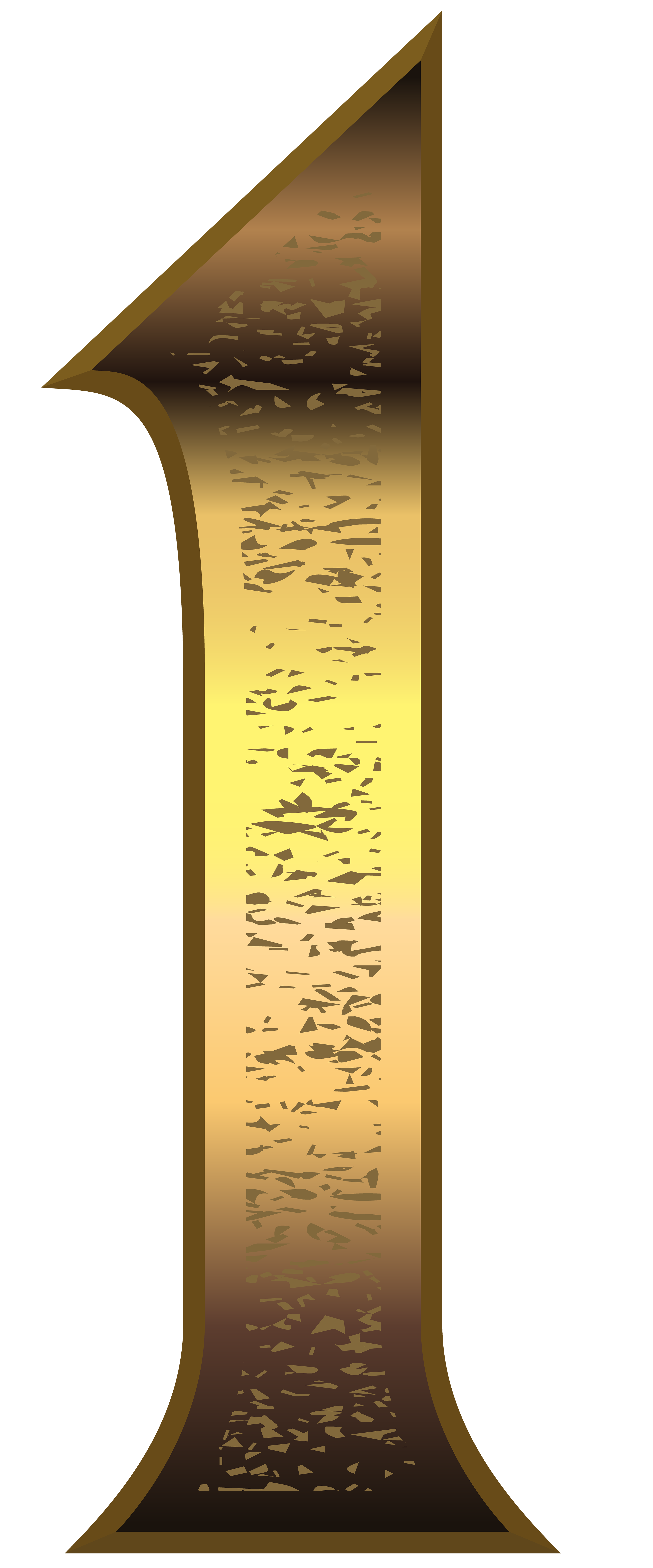 Old Gold Number One Transparent PNG Image | Gallery Yopriceville - High ...