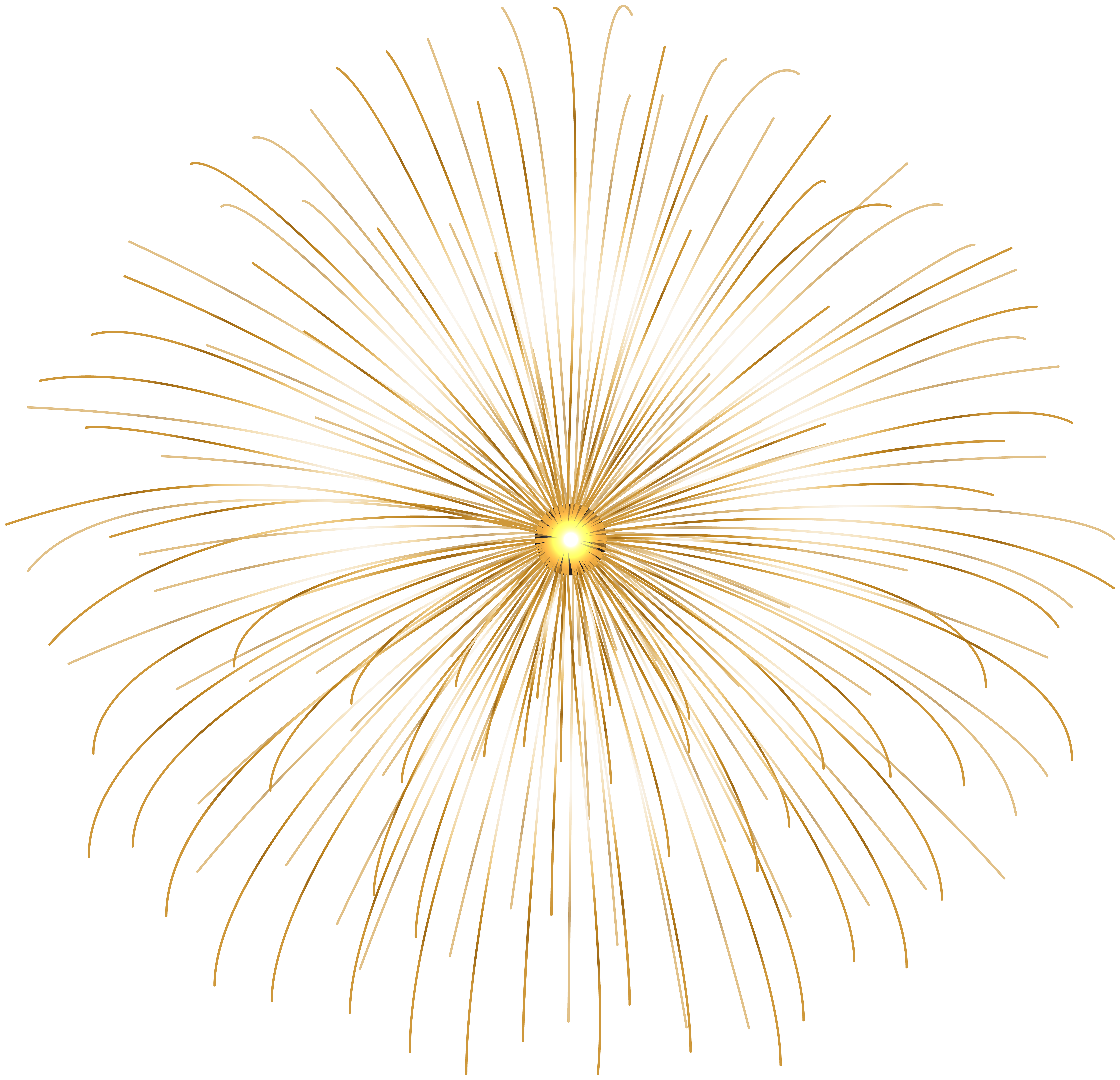 Gold Firework Circle PNG Clip Art | Gallery Yopriceville - High-Quality ...