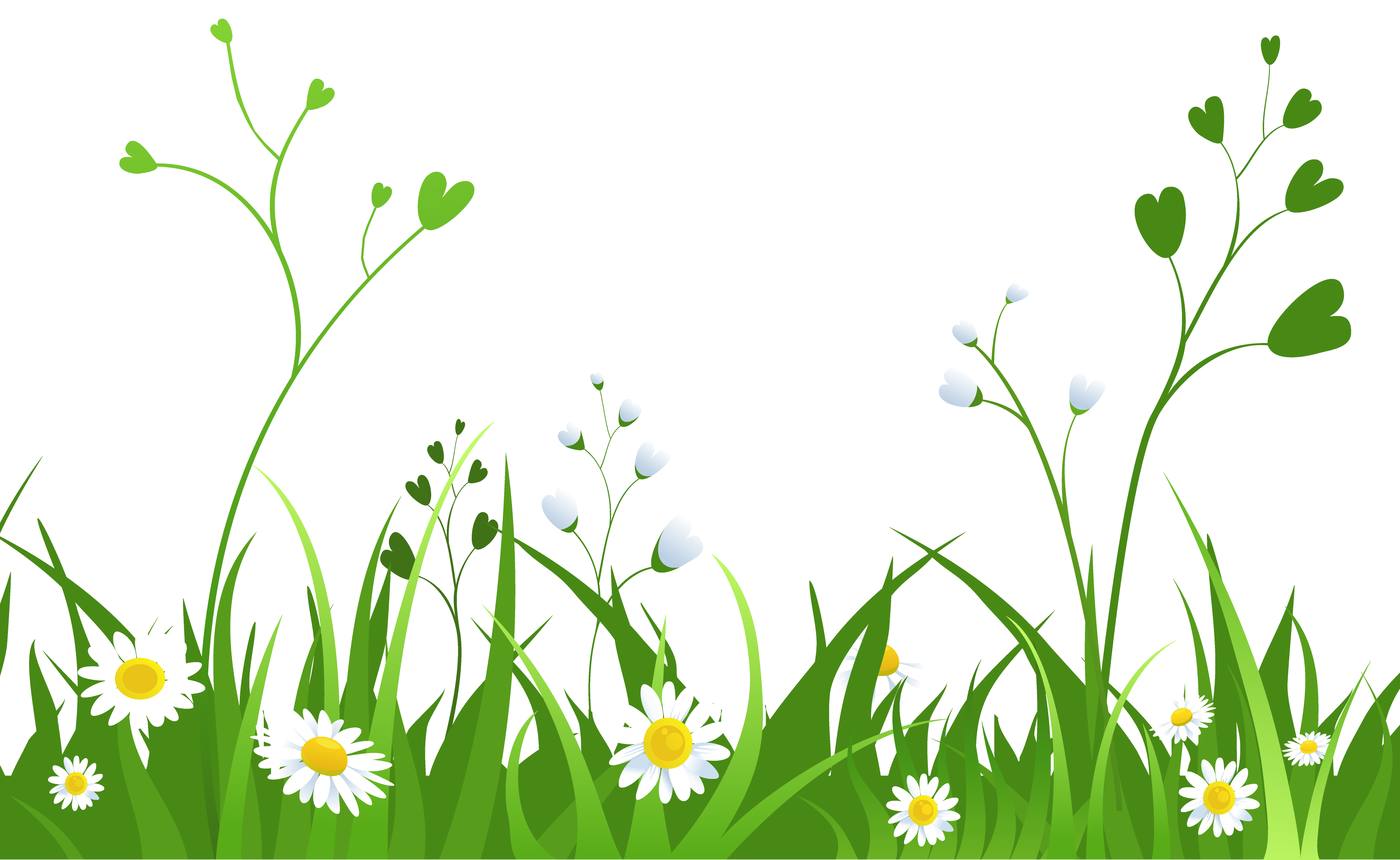 Daisies With Grass Png Clipart Picture Gallery Yopriceville High