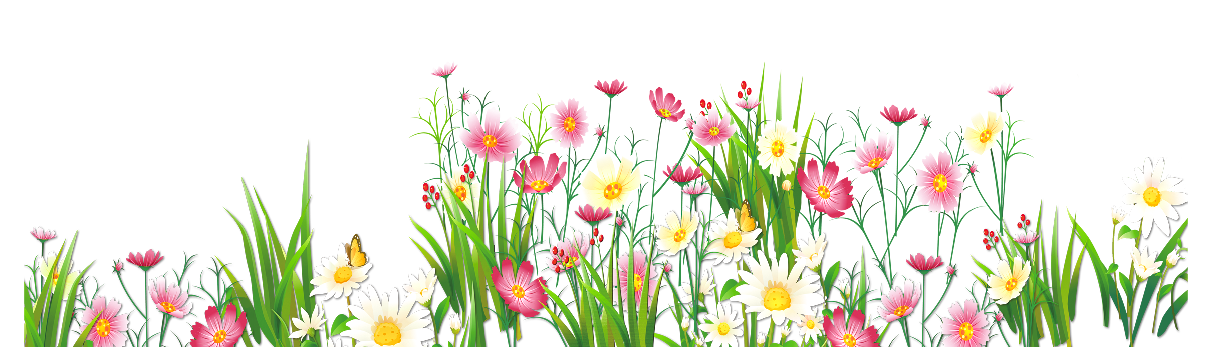 Flowers And Grass Png Picture Clipart Gallery Yopriceville High