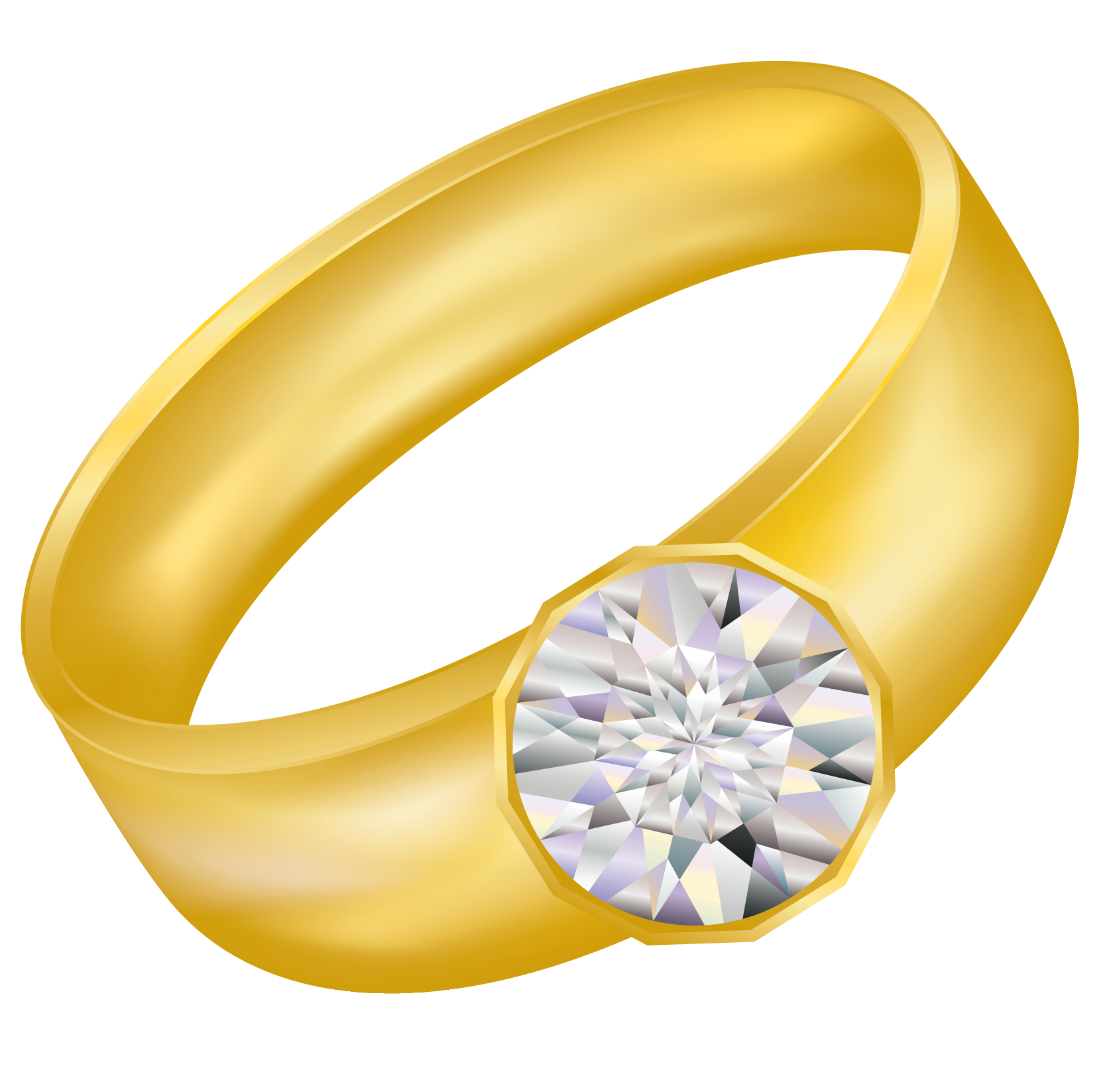 Transparent Gold Ring with Diamond Clipart | Gallery Yopriceville ... Transparent Gold Ring with Diamond Clipart | Gallery Yopriceville ...