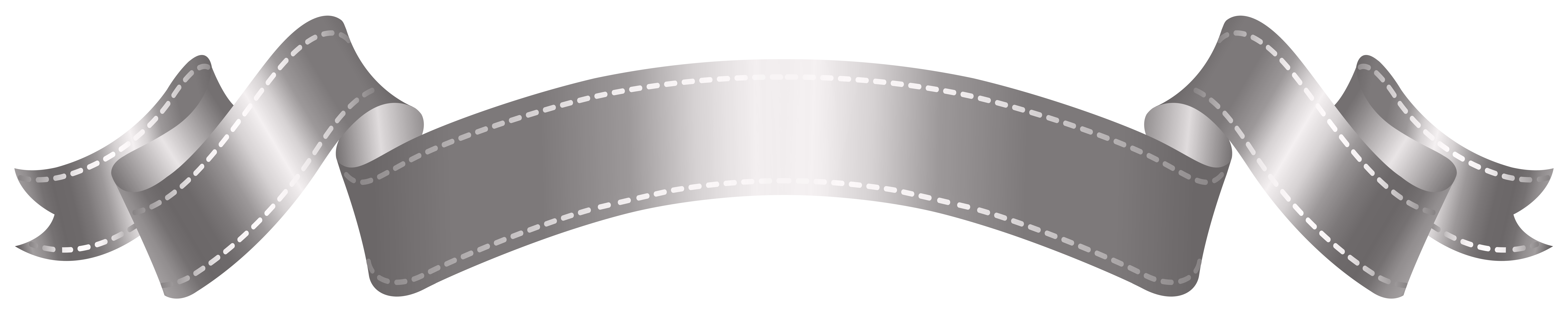 Silver Banner Png