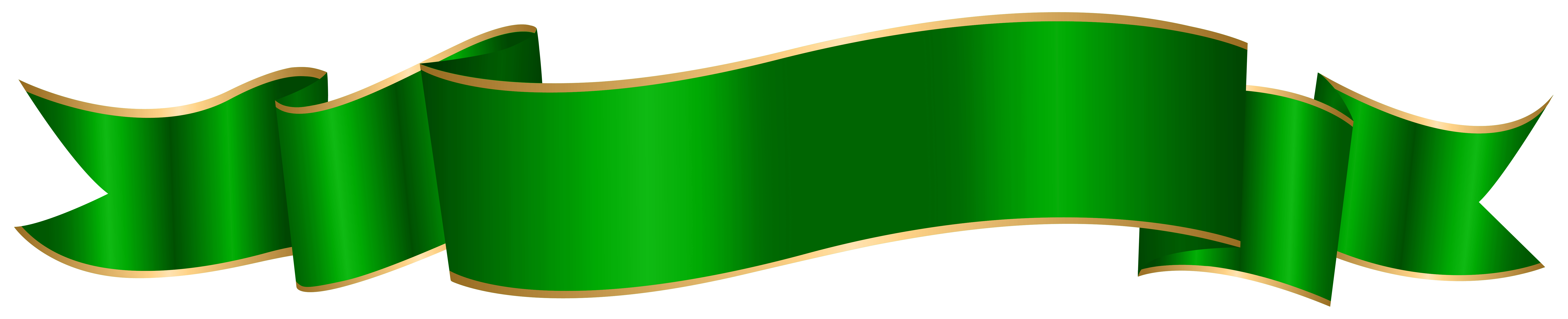 Curled Banner Green PNG Clipart | Gallery Yopriceville - High-Quality ...