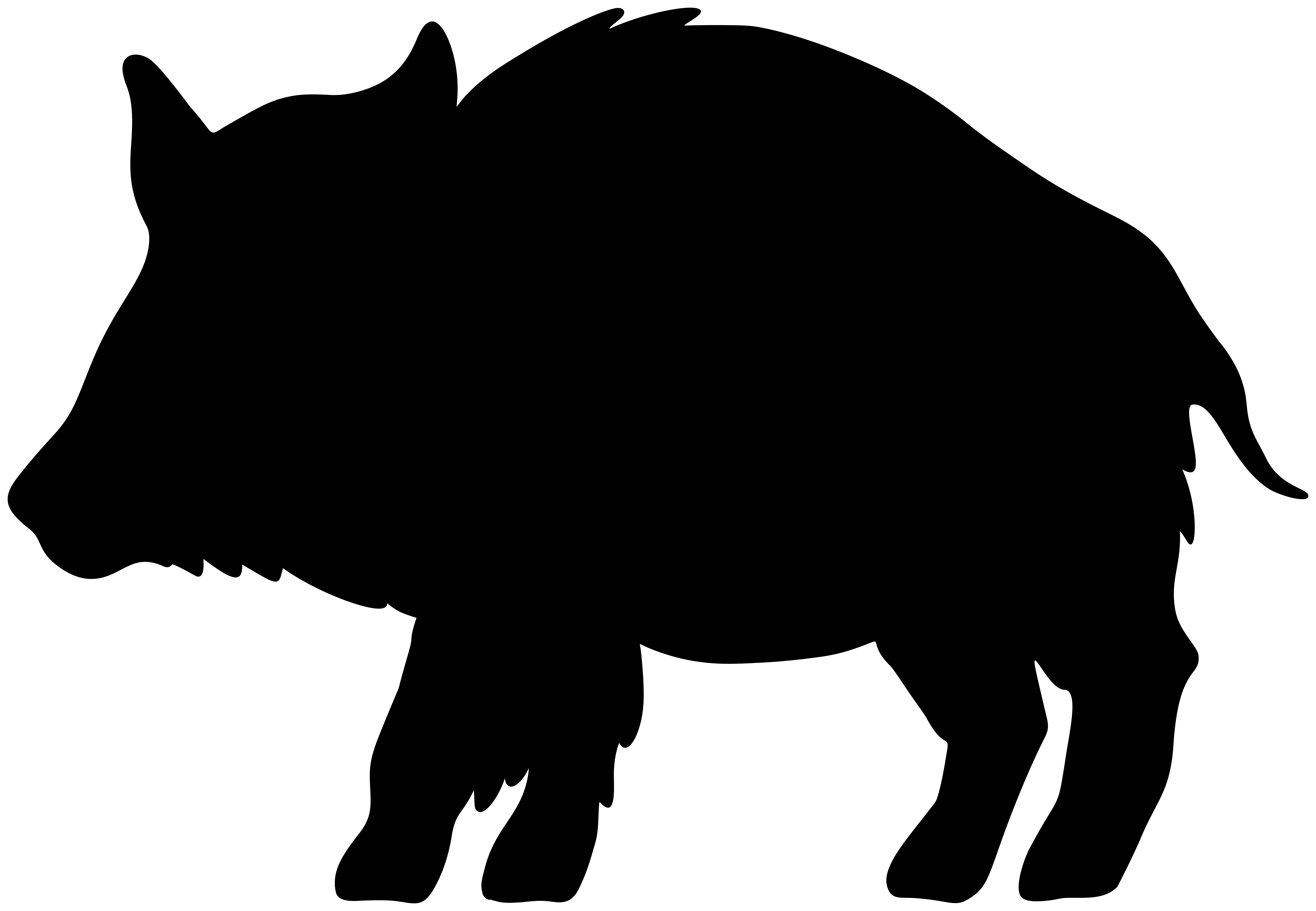 Boar Silhouette