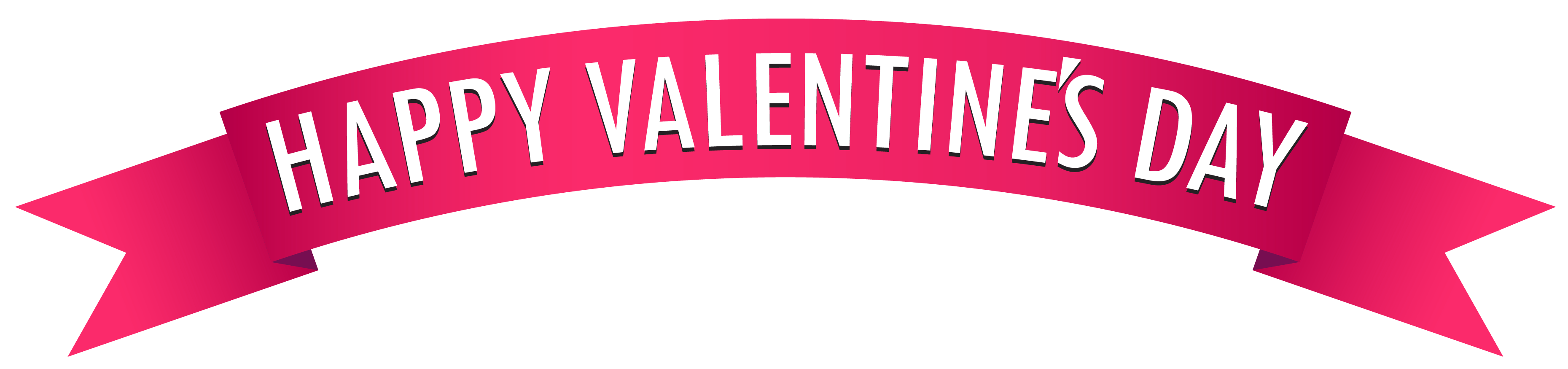 Happy Valentine's Day Banner PNG Image | Gallery Yopriceville - High ...