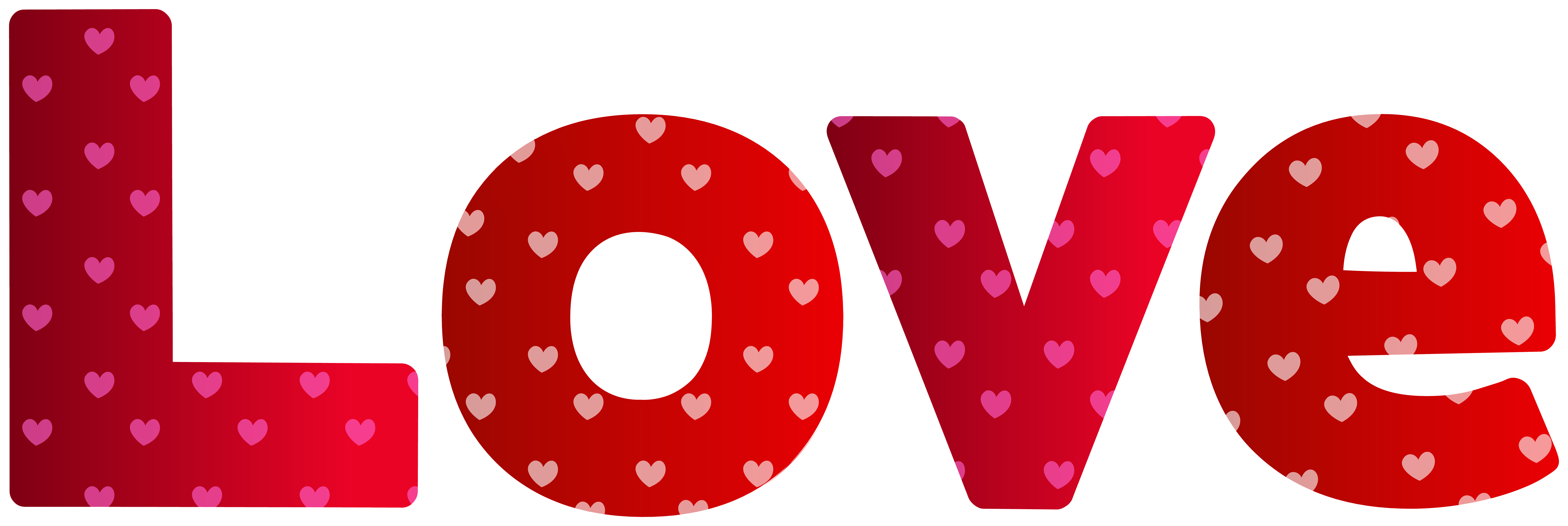 Word Love Clip Art