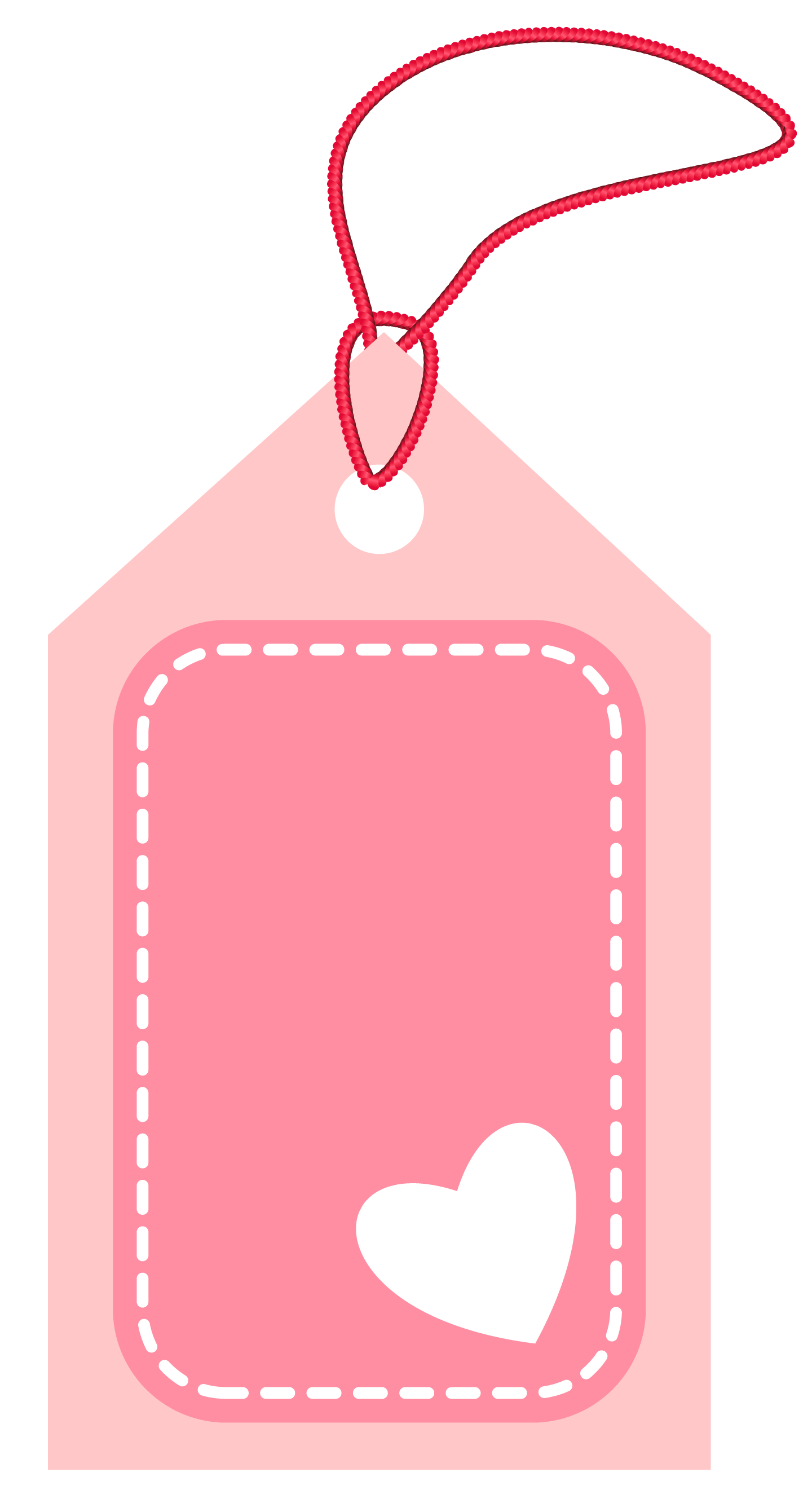 Pink Price Tag Png