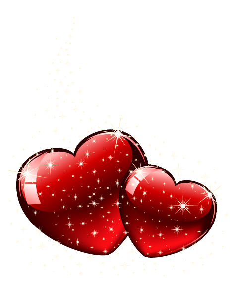 Shining Heart Character Clipart