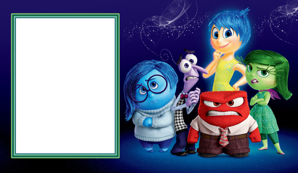 Inside Out PNG Photo Frame | Gallery Yopriceville - High-Quality Free ...