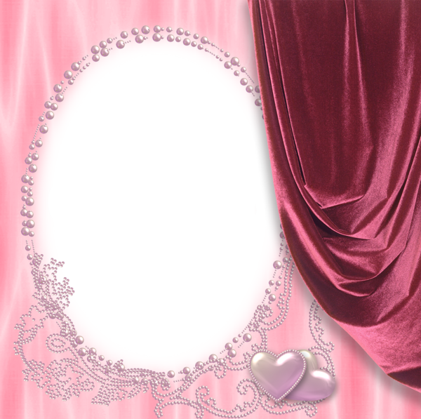 Pink Transparent Frame | Gallery Yopriceville - High-Quality Free ...