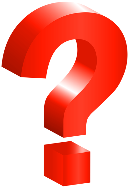 Question Mark Red PNG Transparent Clipart | Gallery Yopriceville - High ...