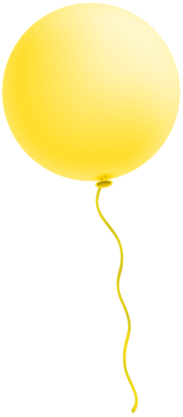 Balloon Yellow Round PNG Clipart | Gallery Yopriceville - High-Quality ...