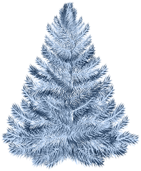 Blue Pine Tree Transparent PNG Image | Gallery Yopriceville - High ...