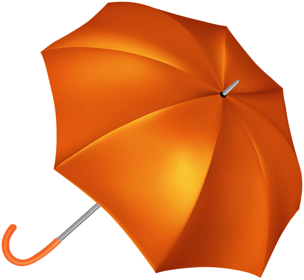 Orange Umbrella PNG Clipart | Gallery Yopriceville - High-Quality Free Images and Transparent ...