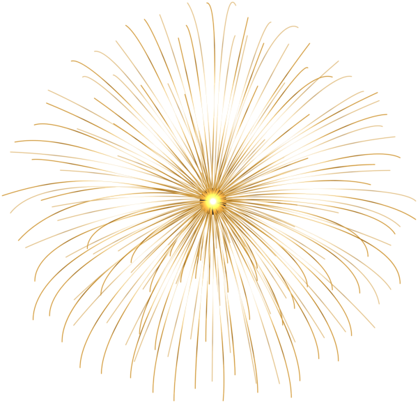 Gold Firework Circle PNG Clip Art | Gallery Yopriceville - High-Quality ...