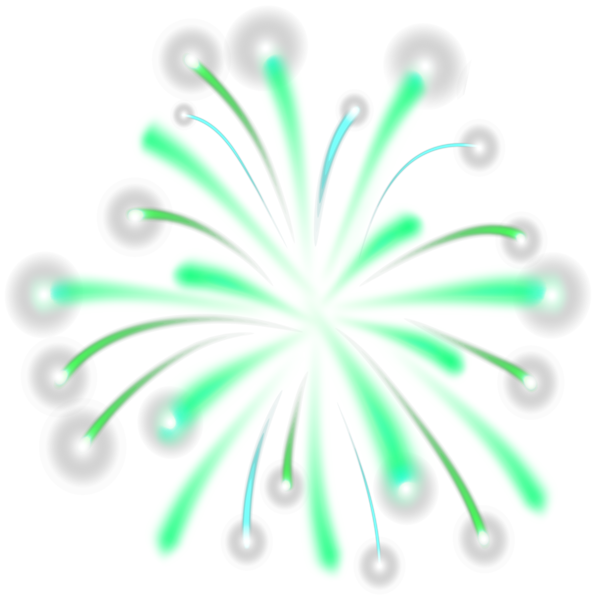 Green Firework PNG Transparent Clipart | Gallery Yopriceville - High ...