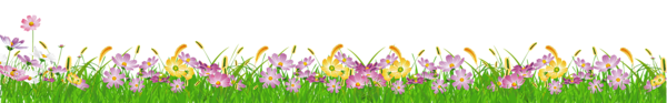 Grass Ground with Pink Flowers PNG Clipart | Gallery Yopriceville ...