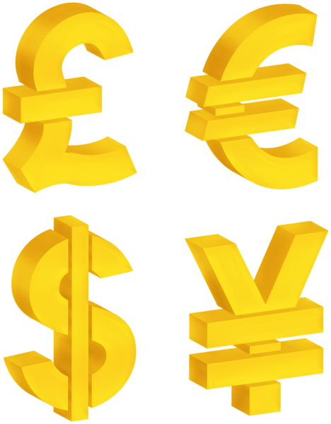 Currency Signs PNG Clipart | Gallery Yopriceville - High-Quality Free ...