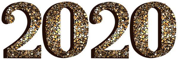 2020 Decorative Transparent Clip Art Image | Gallery Yopriceville ...