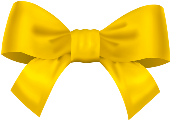 Yellow Bow Transparent Clipart | Gallery Yopriceville - High-Quality ...