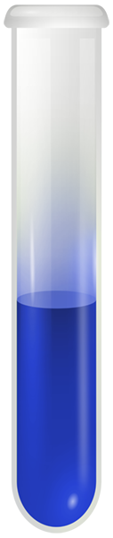 Blue Lab Test Tube PNG Transparent Clipart | Gallery Yopriceville ...