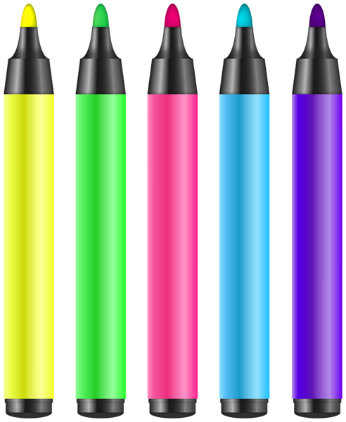 Felt Tip Pens PNG Clipart | Gallery Yopriceville - High-Quality Free ...