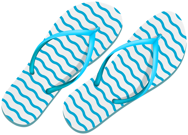 Beach Flip Flops Clipart Image Gallery Yopriceville High Quality