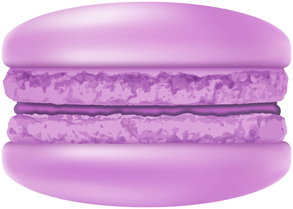 Purple French Macaron PNG Clipart | Gallery Yopriceville - High-Quality ...