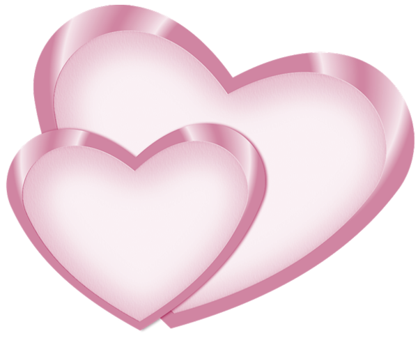 Valentine Soft Pink Hearts PNG Clipart | Gallery Yopriceville - High ...