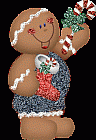 Animated Gingerbread Christmas Cookie | Gallery Yopriceville - High ...