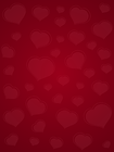 Red Valentine's Day Background with Hearts | Gallery Yopriceville ...