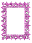 Pink Transparent Frame with Diamonds | Gallery Yopriceville - High ...