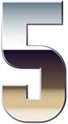 Number Five Silver Transparent PNG Image | Gallery Yopriceville - High ...