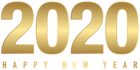 2020 Gold New Year Transparent PNG Clip Art | Gallery Yopriceville ...