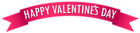 Happy Valentine's Day Banner PNG Image | Gallery Yopriceville - High ...
