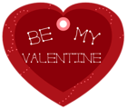 Red Heart Be My Valentine PNG Picture | Gallery Yopriceville - High ...